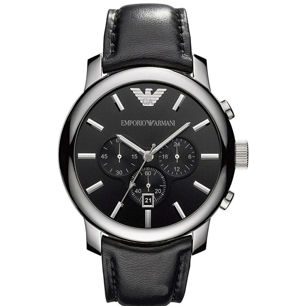 Men's Leather Strap Watches - WATCH & WATCH